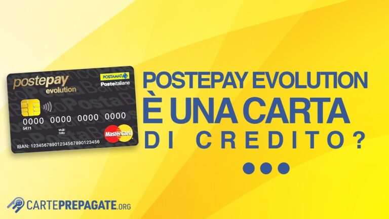 La Postepay Evolution: La Nuova Carta di Credito Ottimizzata ...