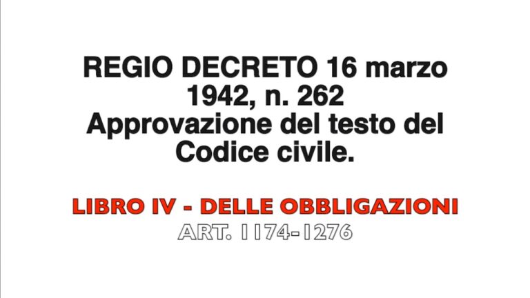 Art. 1219 del Codice Civile: Guida Completa e Interpretazione ...