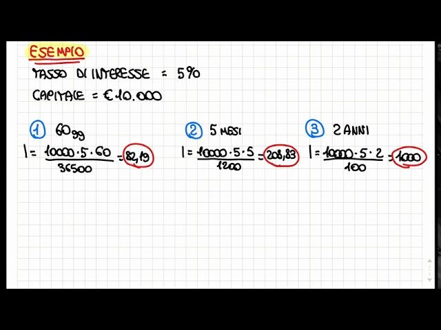 Formula per Calcolare gli Interessi: Guida Completa e Facile da Seguire ...