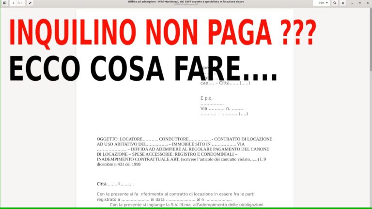 Lettera di Diffida a Non Fare: Guida Completa e Modello Efficace ...