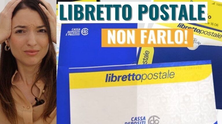 Libretto Poste: Guida Completa e Vantaggi delle Librettoni Postali ...