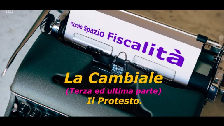 Protesto della Cambiale: Guida Completa e Strategia per Gestire le ...